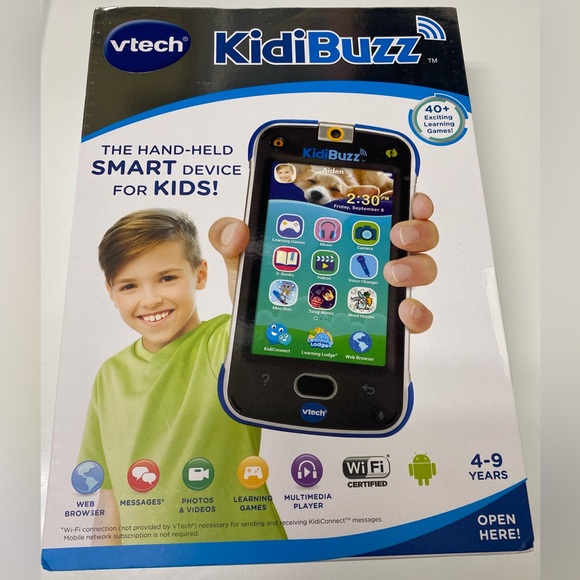 vtech | Toys | Kidibuzz Blue Smart Device For Kids | Poshmark
